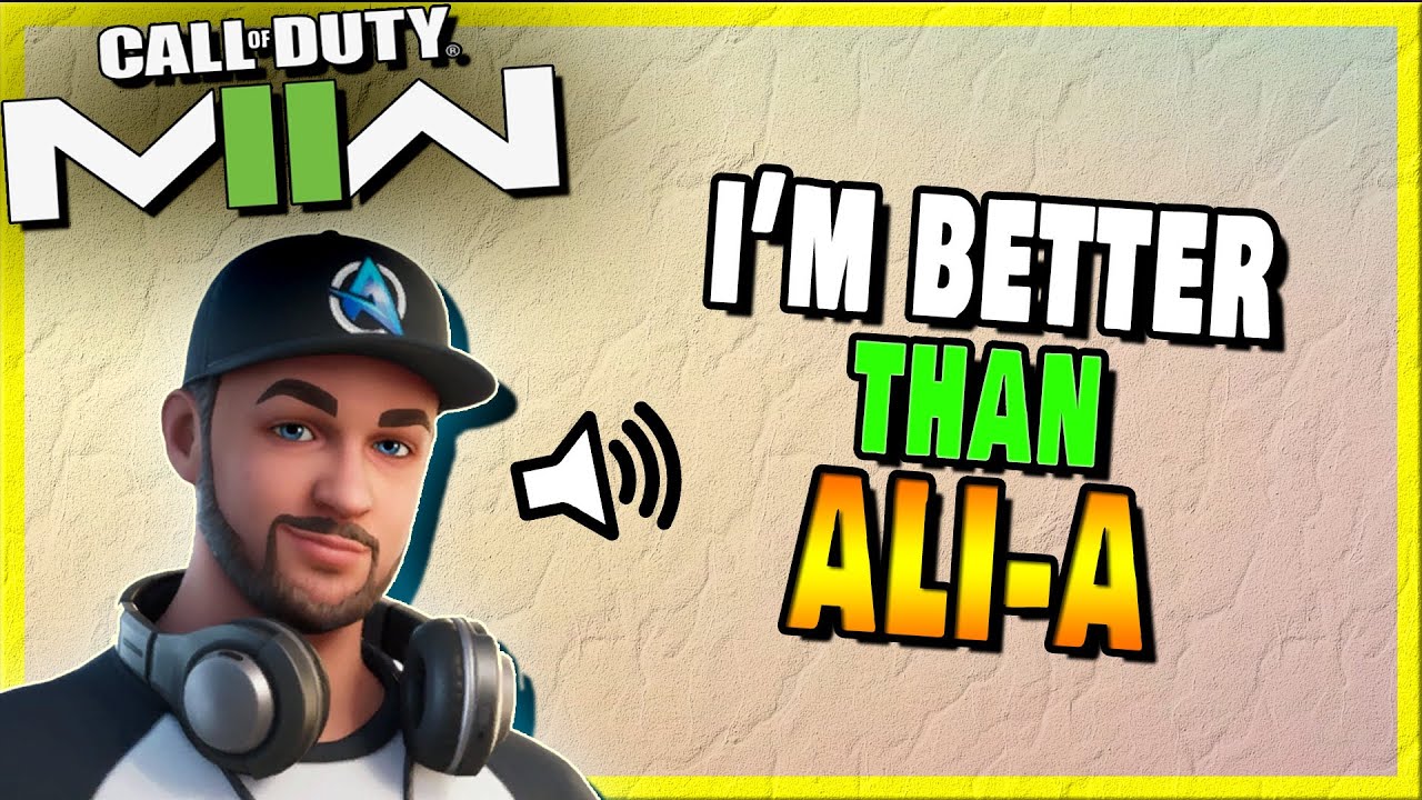 ALI-A Wannabe is the most noob soldier in cod MWII - YouTube