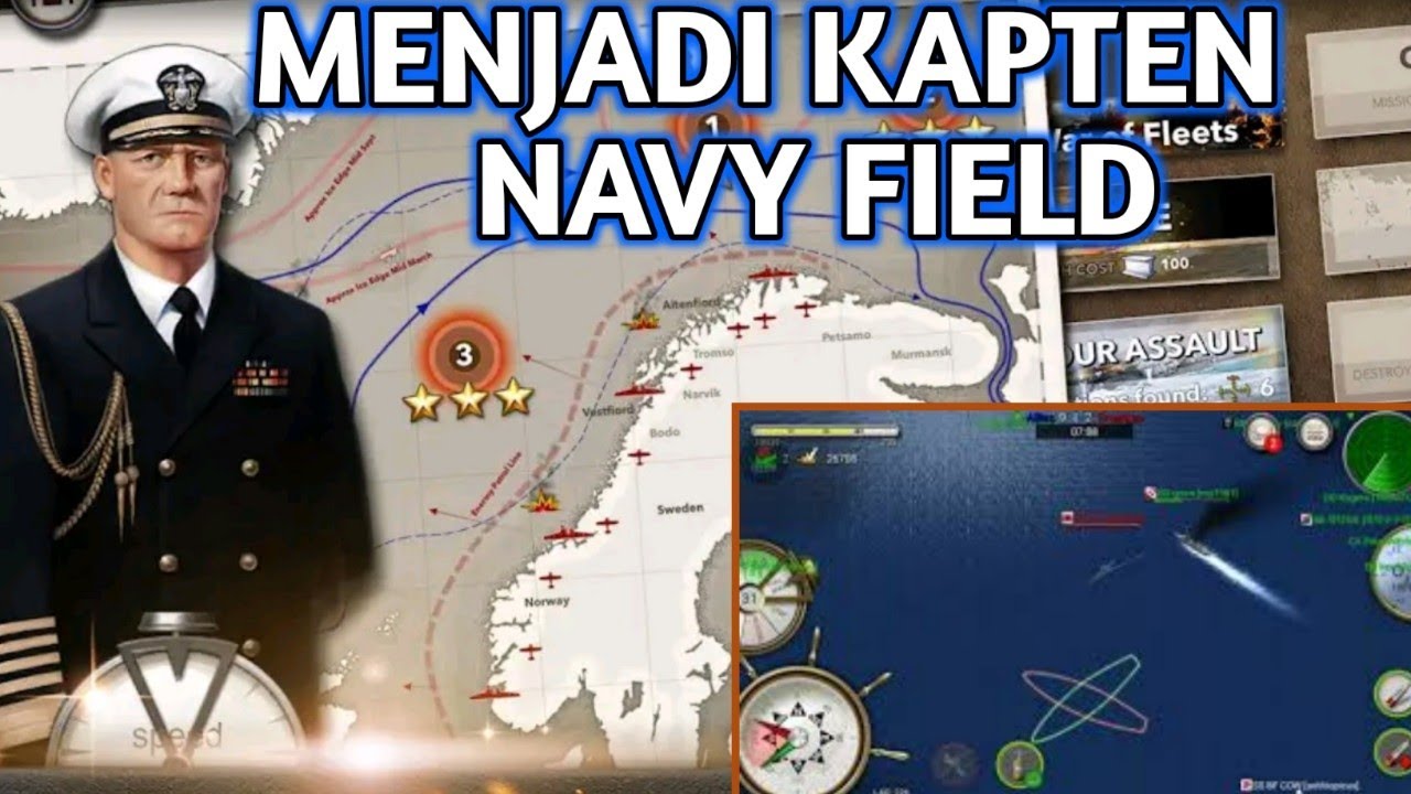 NYOBAIN JADI KAPTEN DI NAVY FIELD || NAVY FIELD GAMEPLAY - YouTube