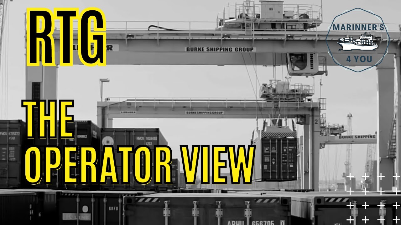 RTG Cranes (THE OPERATOR VIEW) - YouTube