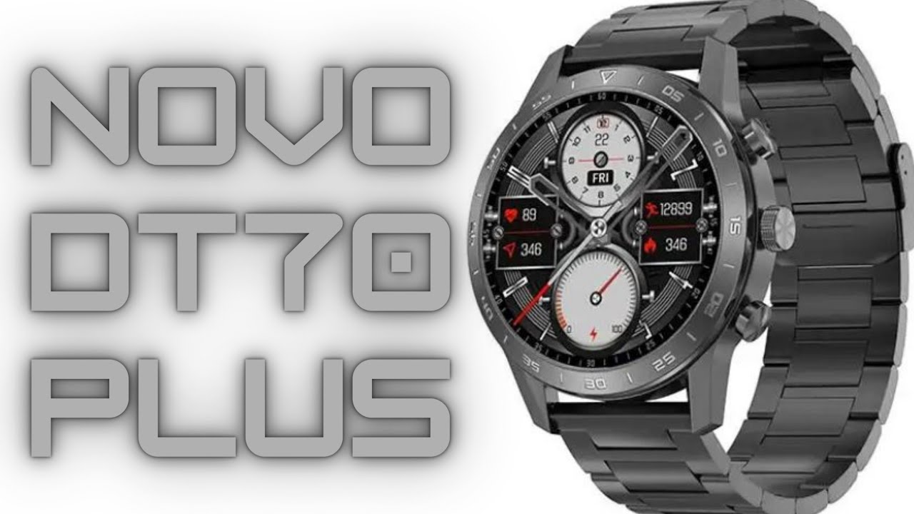 LANÇAMENTO - SMARTWATCH DT70 PLUS. TELA GIGANTE, SUPORTE PARA LIGAÇÕES ...