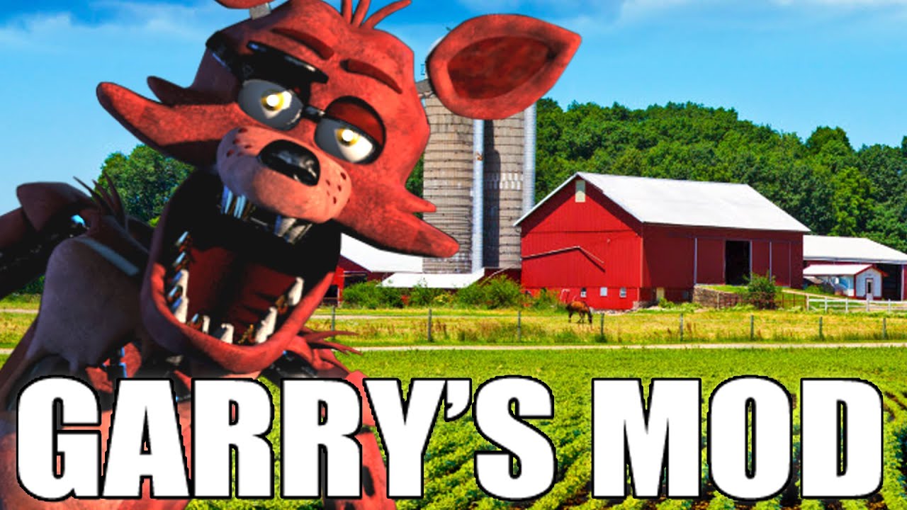 FOXY VISITS THE FARM! (With Guns!) - Gmod Animatronic Mod - YouTube