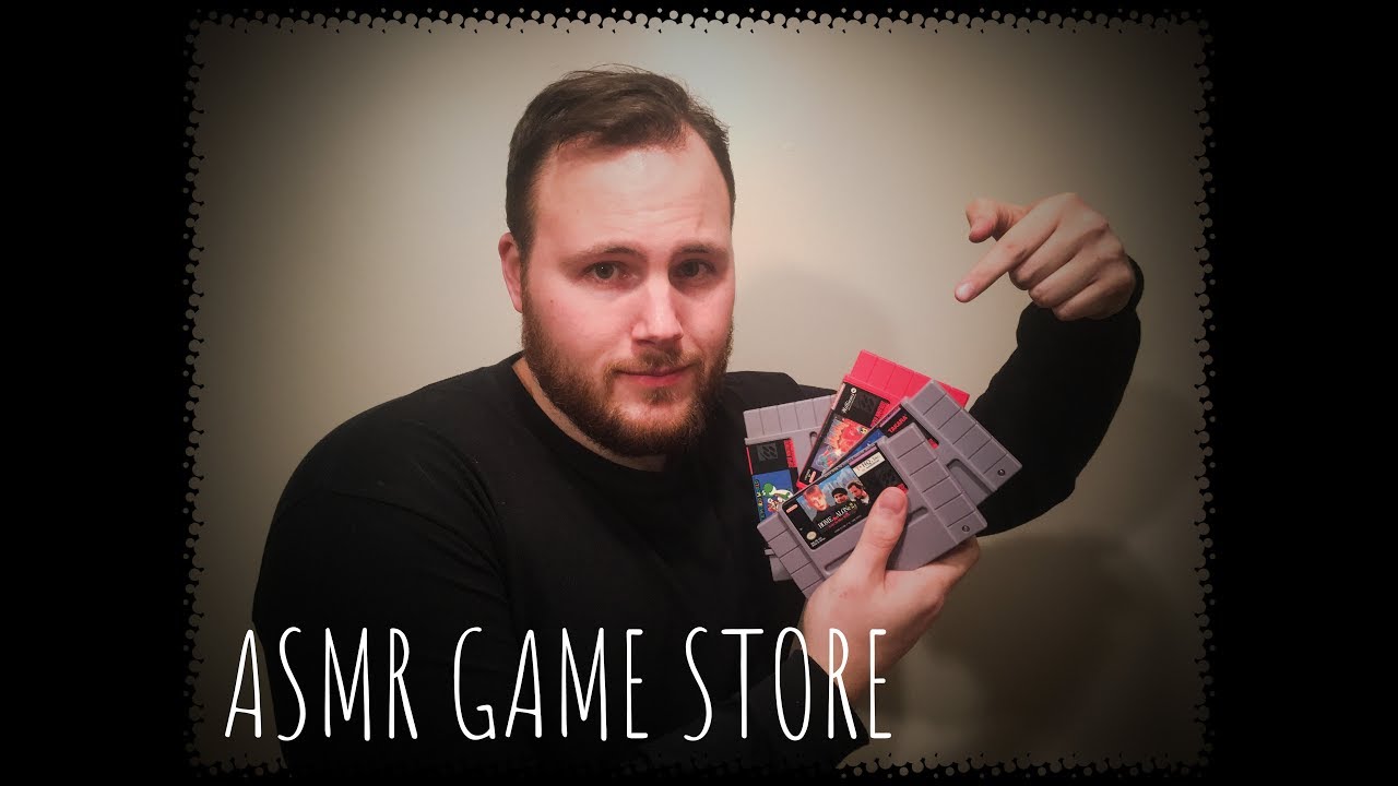 ASMR Video Game Store Roleplay - YouTube