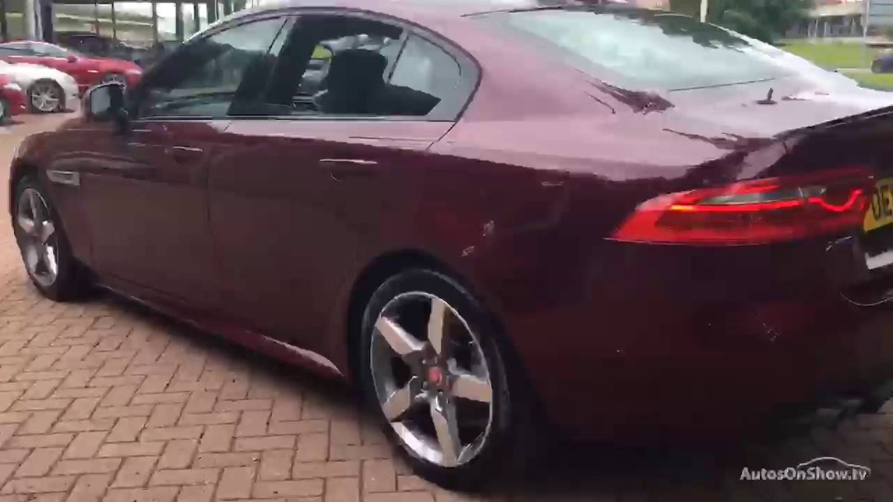 JAGUAR XE R-SPORT RED 2015 - YouTube
