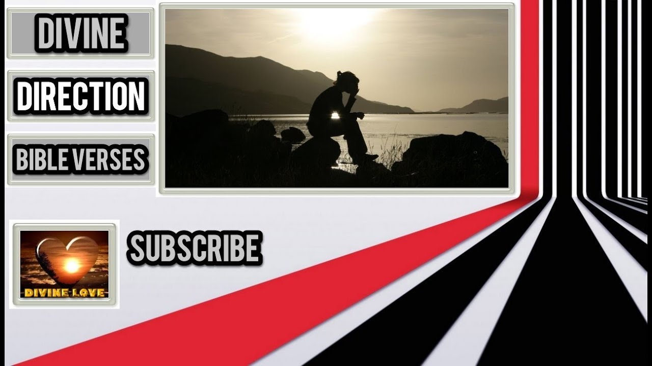 BIBLE VERSES FOR DIVINE DIRECTION I The Word of God I (Divine Love ...