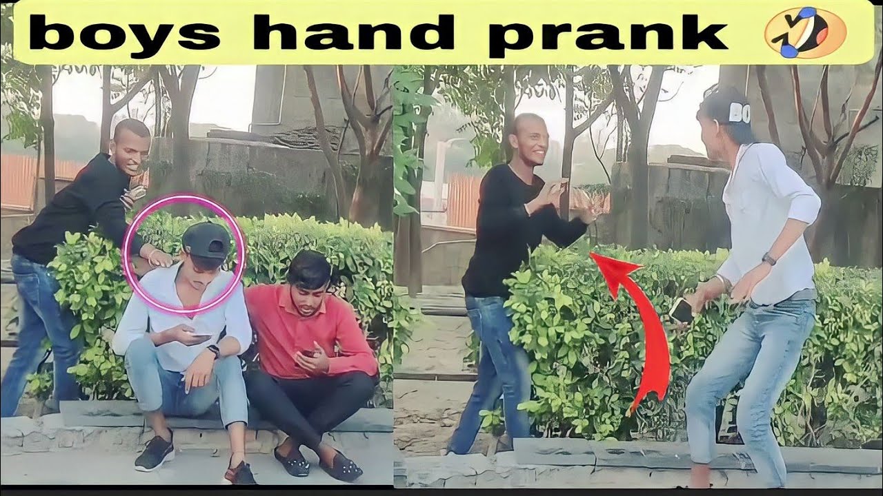 ROMANTIC EXTRA HAND PRANK | Epic Reactions @AKFunnyBoy - YouTube