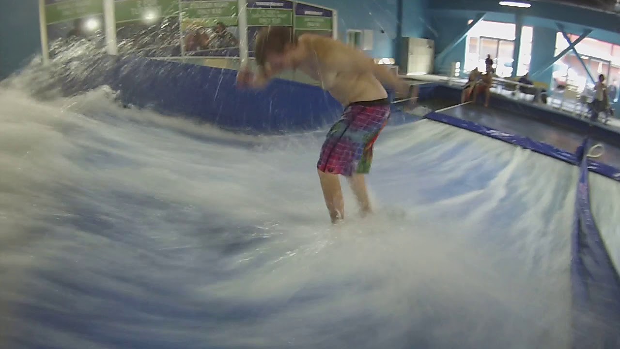 FlowRider in Ogden Utah Salomon Center Pro Flowboarding Contest Go Pro ...