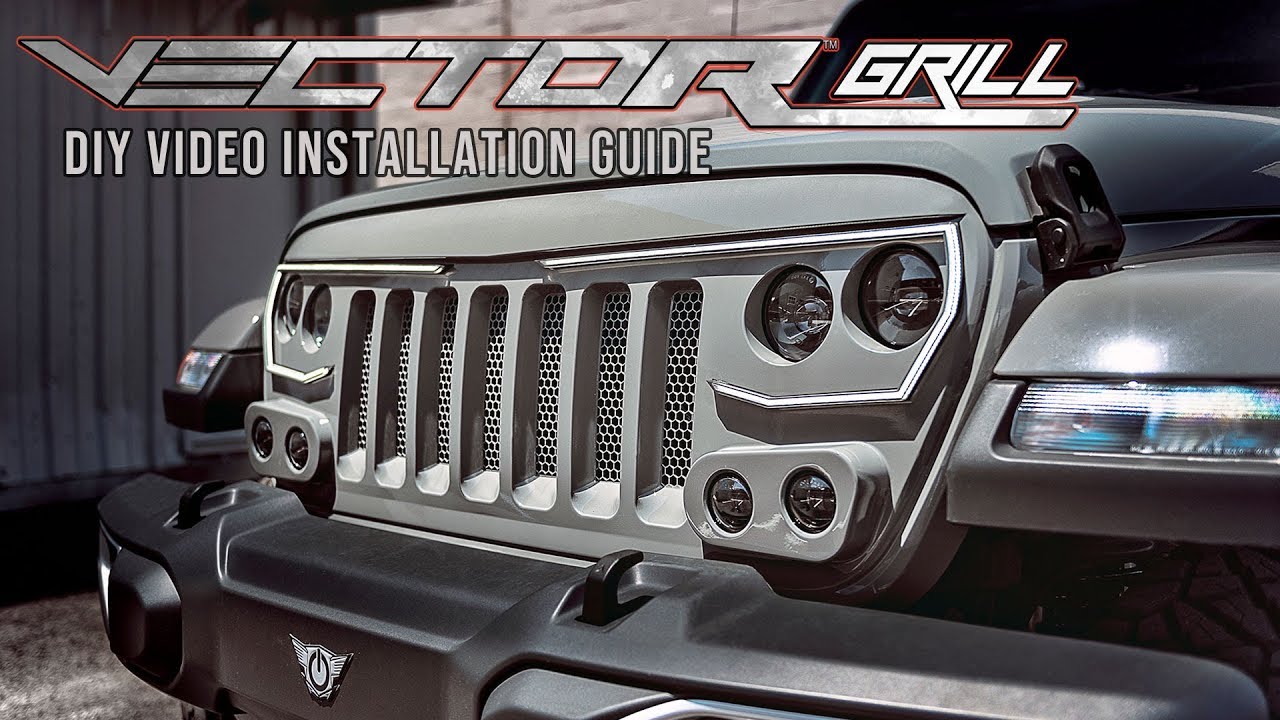 Jeep Grill Logo Vector