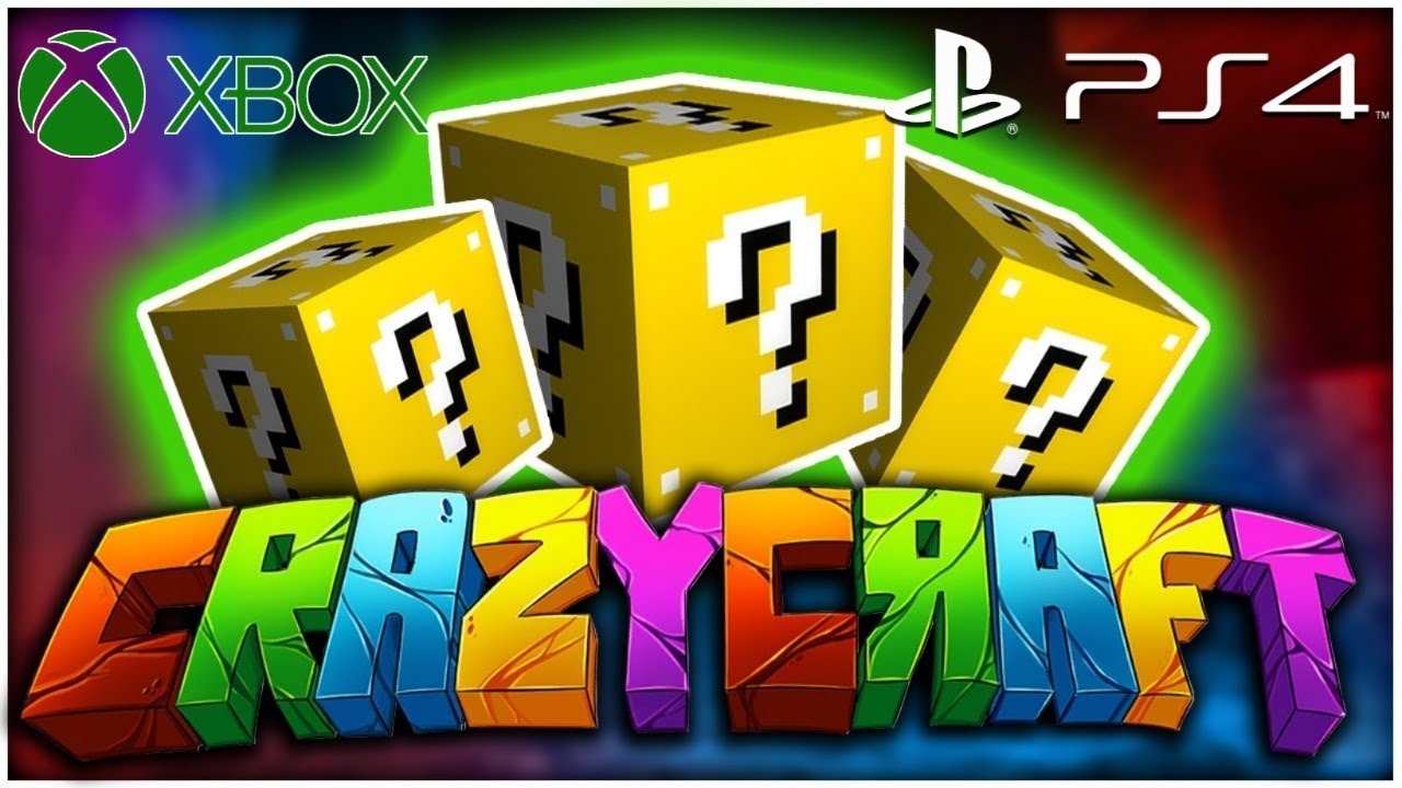 HOW TO GET CRAZY CRAFT IN MINECRAFT PS4/PS5/XBOX - YouTube