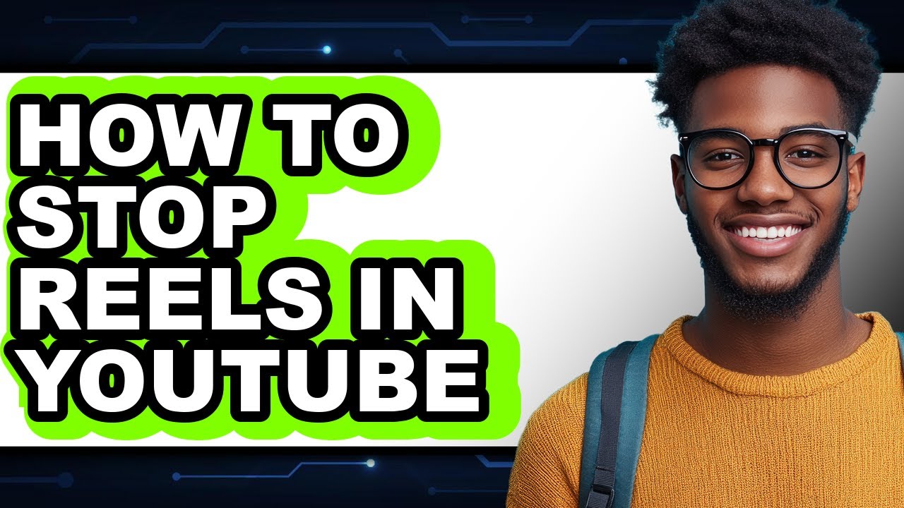 How to Stop Reels in Youtube (easy Method) - YouTube