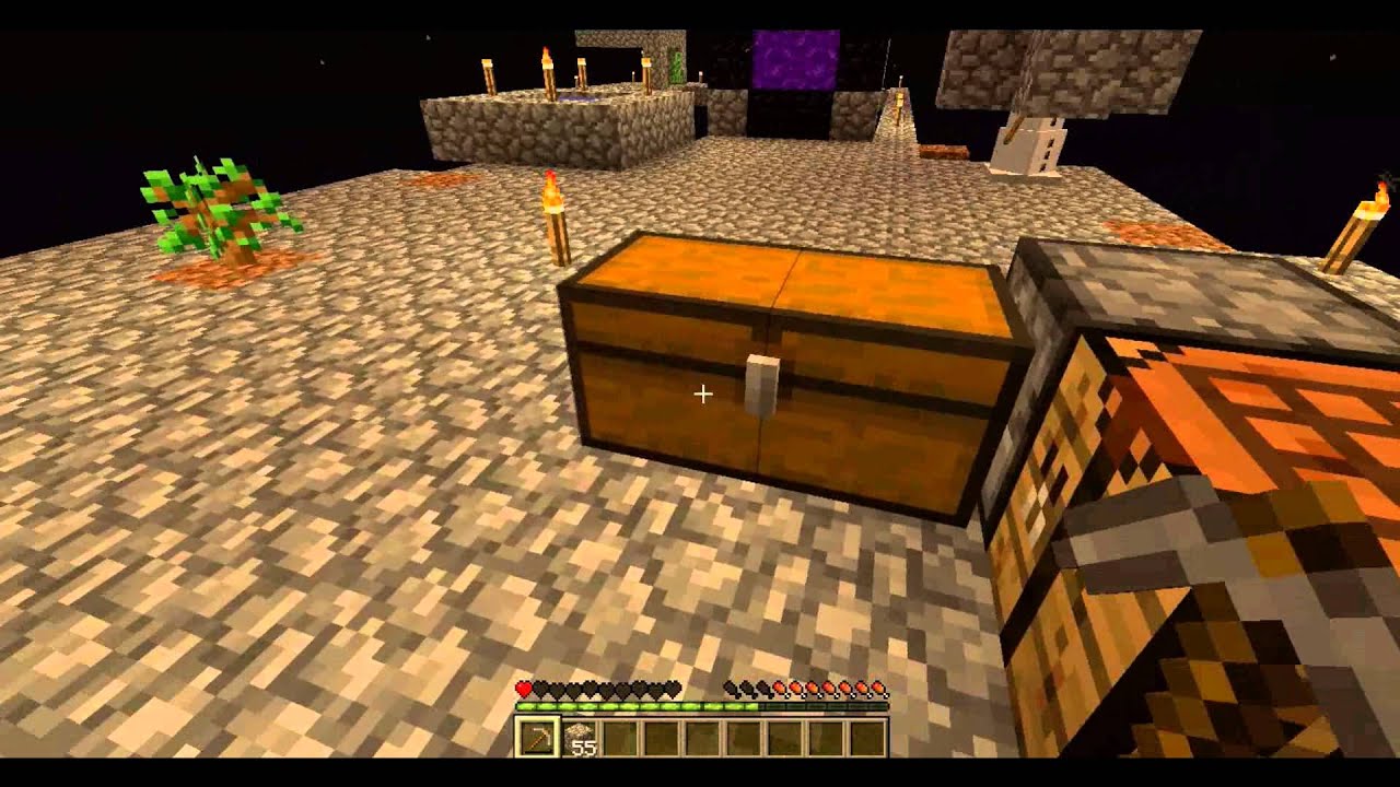 Let's Play Minecraft Skyblock 2.1 pt 8 Pretty Flowers - YouTube