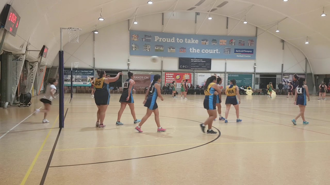 Netball Collegiate 1's Vs Collegiate 2's 1st Quarter - YouTube