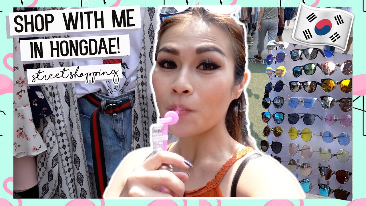 SHOP WITH ME in Hongdae│ Hongkik University, Butter Store - YouTube