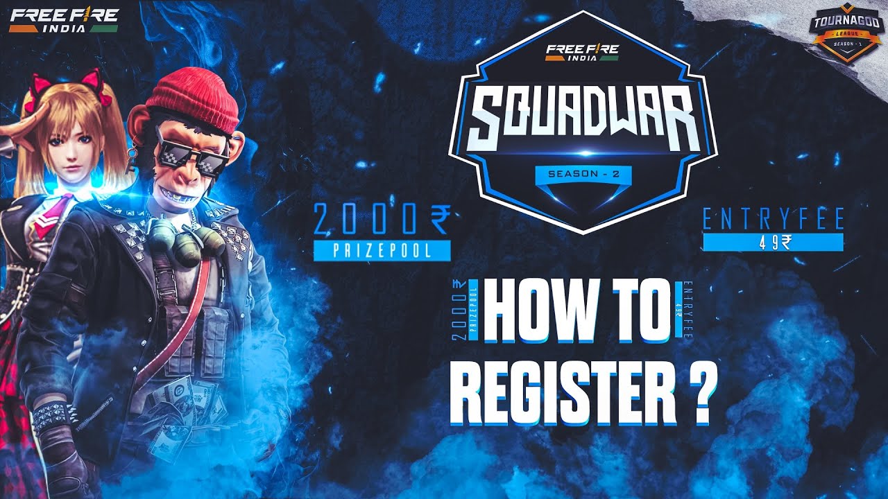 How to register squad war season 2 tournament - YouTube