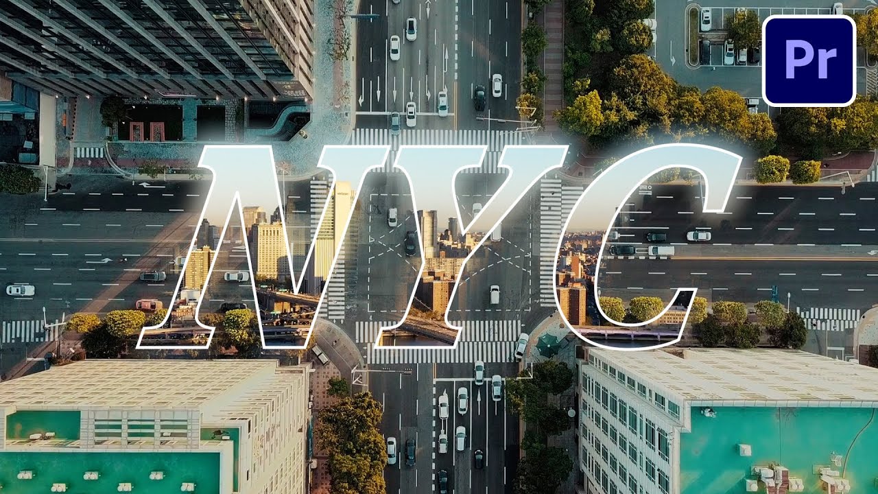 How to Create a VIDEO in TEXT Transition! - Premiere Pro CC Tutorial ...