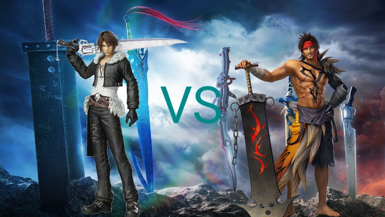 Dissidia Final Fantasy NT Squall Leonhart VS Jecht (The Ultimate Battle ...