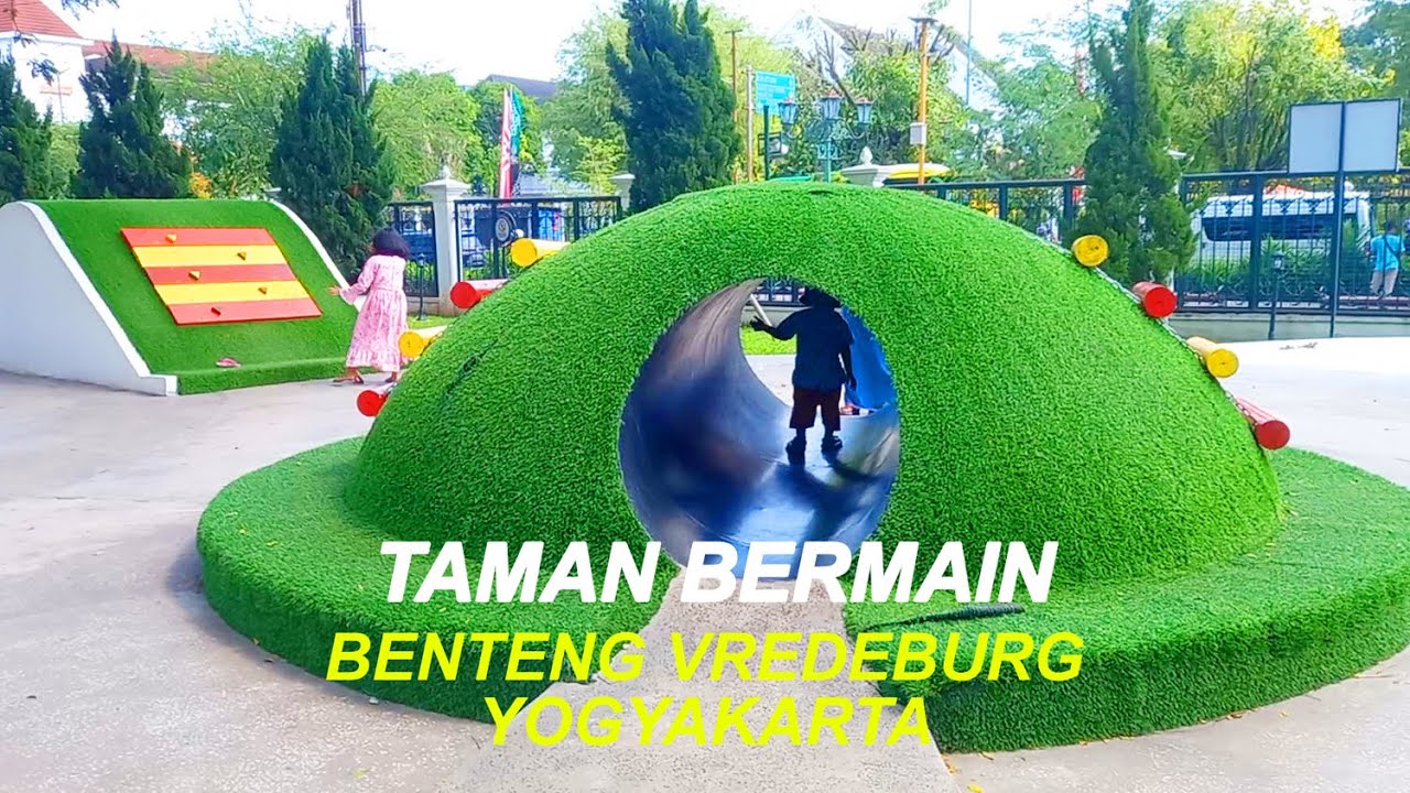 TAMAN BERMAIN MUSEUM BENTENG VREDEBURG YOGYAKARTA | WISATA KELUARGA ...