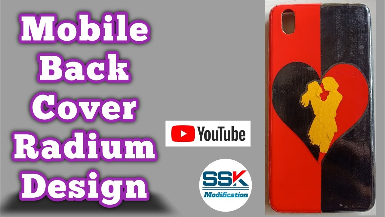 Mobile back cover Modification ! Oppo A37f Radium Stickers modified ...