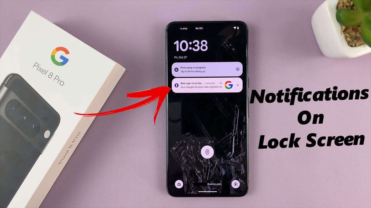 Google Pixel 8 / Pixel 8 Pro: How To Show / Hide Notifications On Lock ...