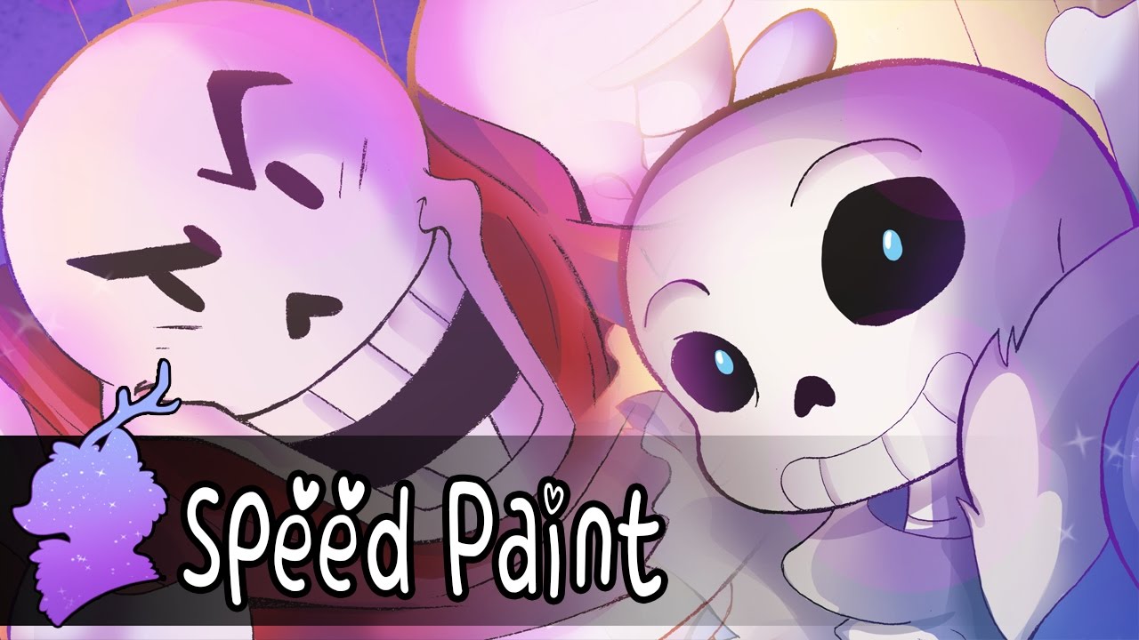 Best Bros (UNDERTALE SPEED PAINT COLLAB WITH WALKINGMELONSAAA) - YouTube