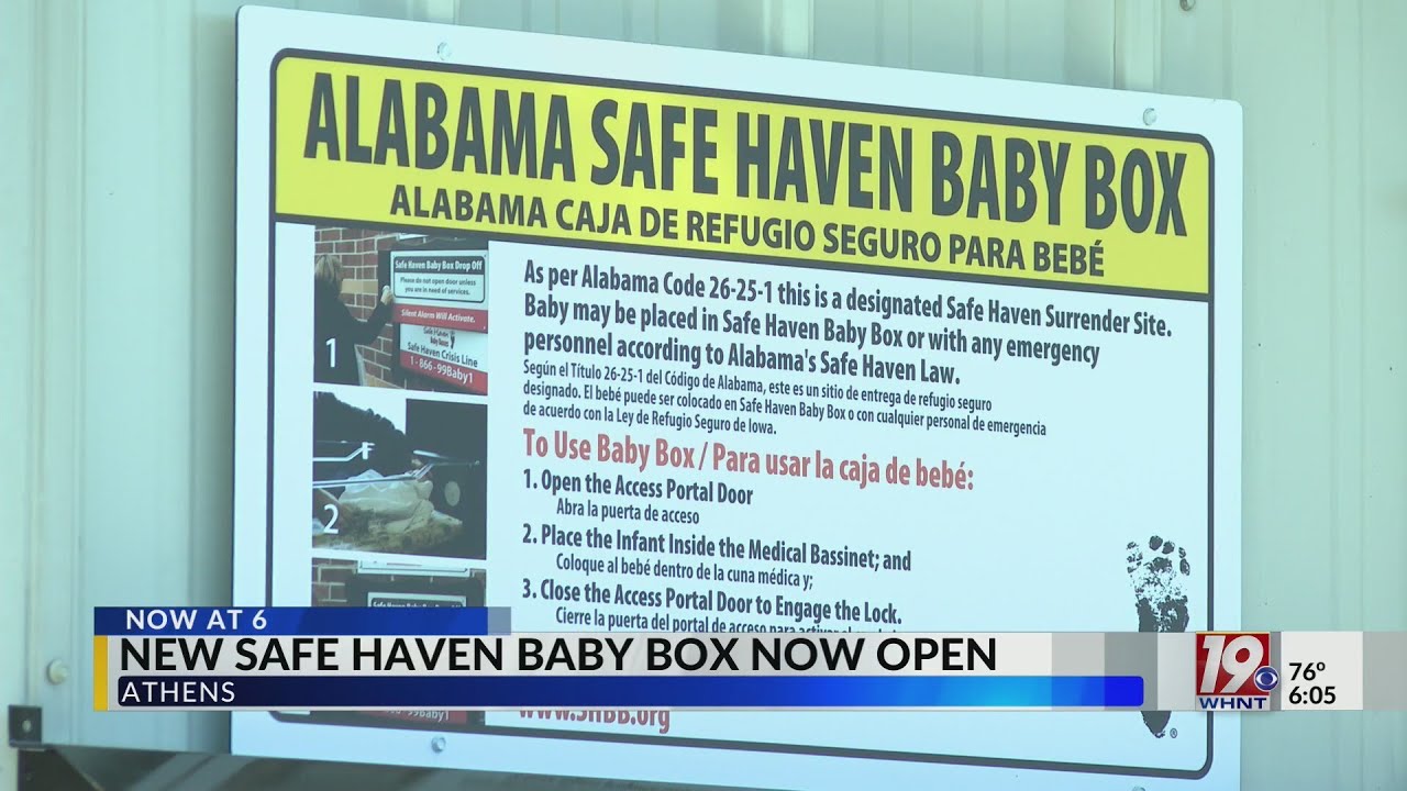 New Safe Haven Baby Box Now Open | October 22, 2024 | News 19 at 6 p.m ...