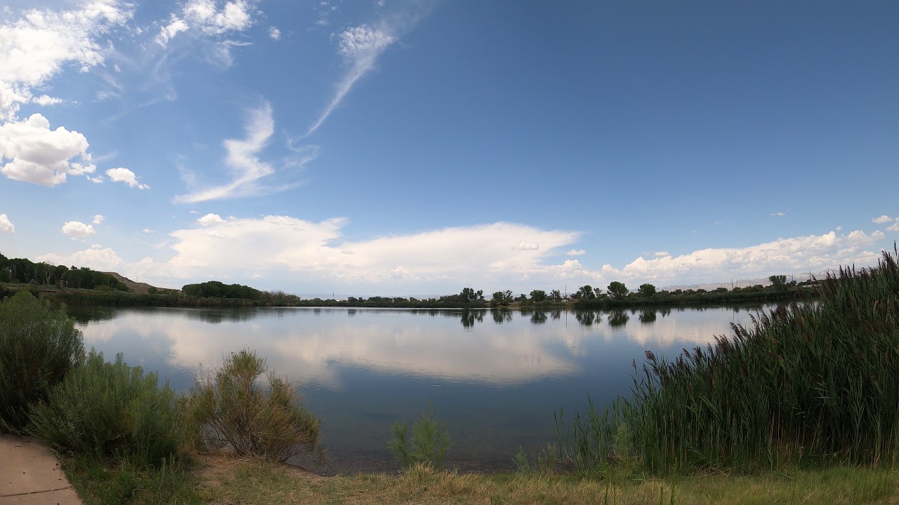 4K GoPro Time Lapse: NW Lake At James M Robb Colorado River State Park ...