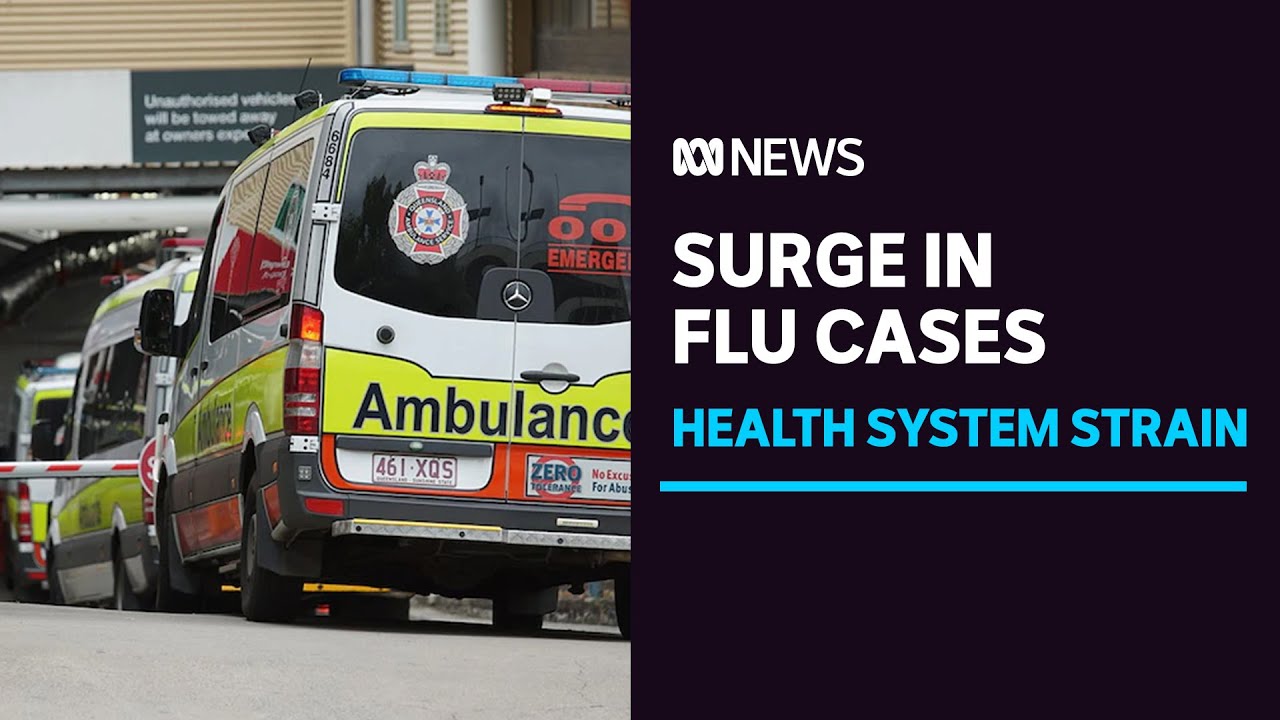 Queensland health system faces 'dire' strain amid surge in flu cases ...
