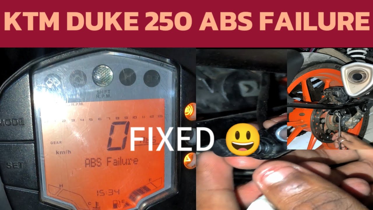 Ktm duke 250 | All ktm abs failure problem fixed 👍🏼 Ktm rc 200 | The ...