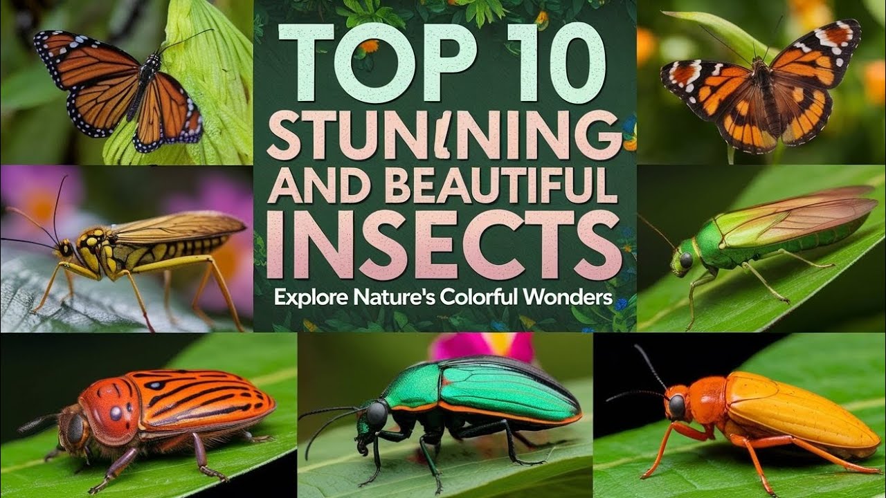 Exploring the stunning world of beautiful insects - YouTube