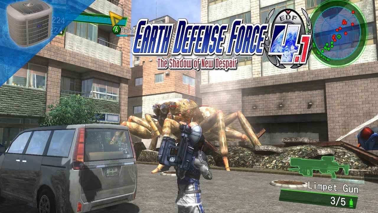 Jumpy Spiders Everywhere (Earth Defense Force Gameplay) [Ep 5] - YouTube