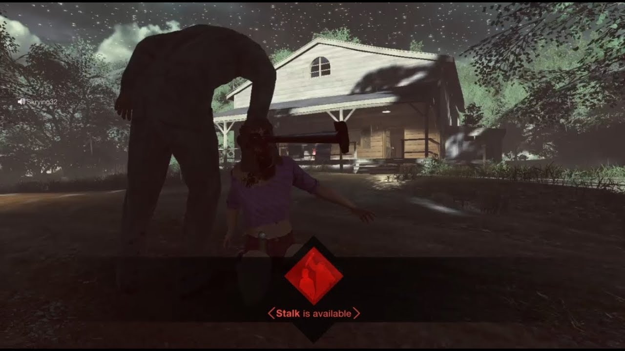 Friday the 13th Game Roy Burns Gameplay Light Bloody Skin Higgins Haven ...