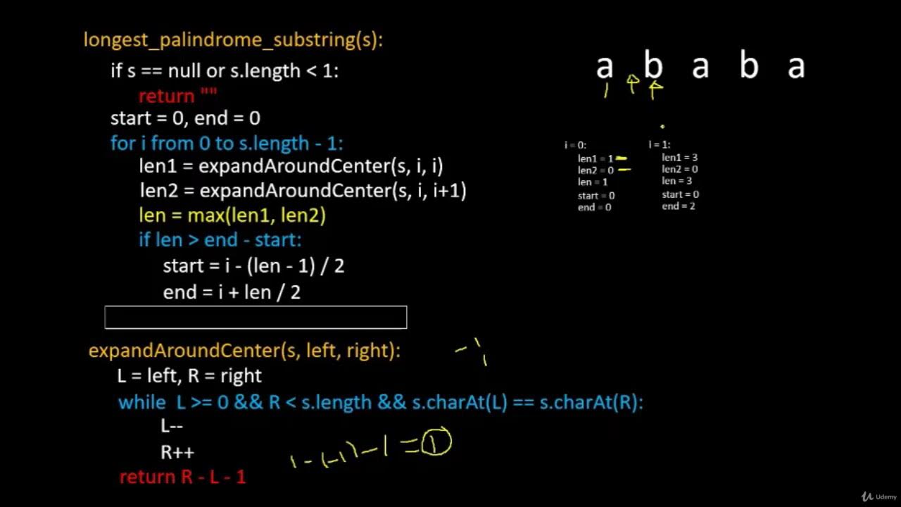 Java Algorithms Coding Interview Questions | OLD Video Longest Palindromic Substring - YouTube