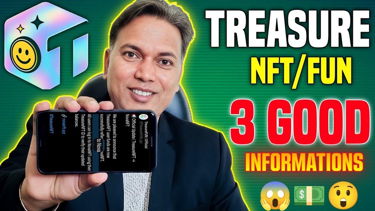 Treasure NFT//Treasurefun New update today//3 Good informations.. - YouTube