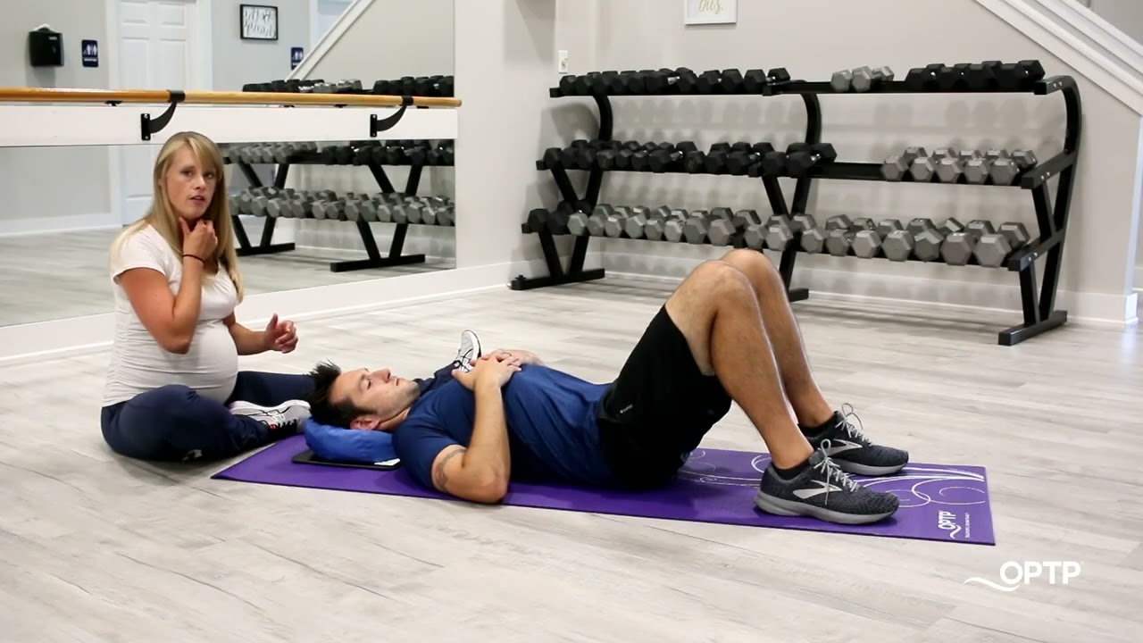 Cervical Stability Exercises with OPTP Occipital Float - YouTube