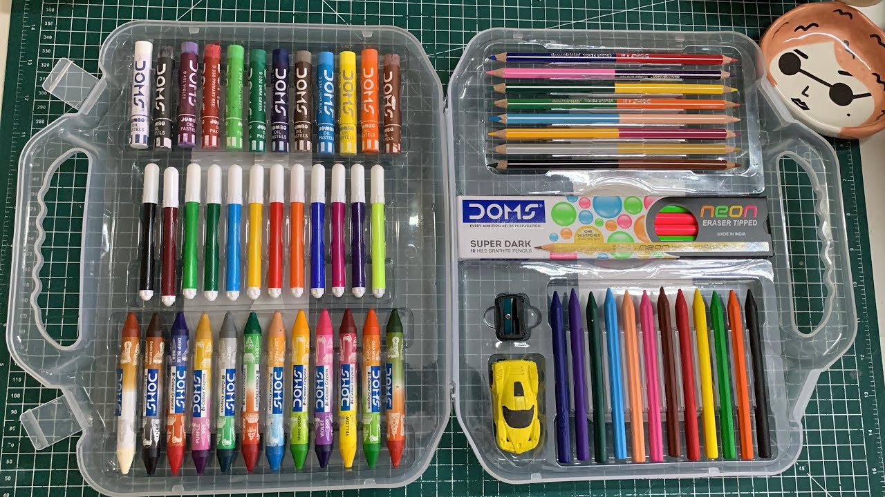 What is inside the Doms art apps nxt kit for INR 400 | Coolest suitcase ...