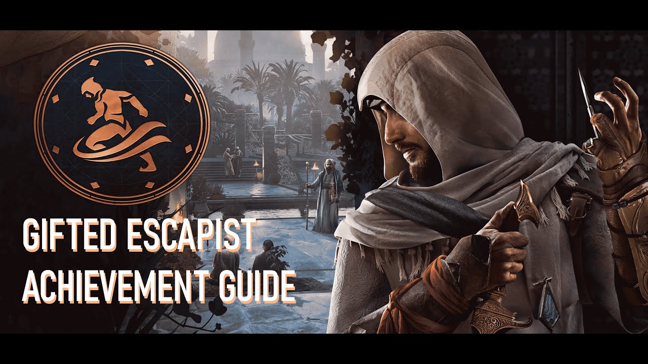 ASSASSIN'S CREED MIRAGE / GIFTED ESCAPIST ACHIEVEMENT GUIDE - YouTube