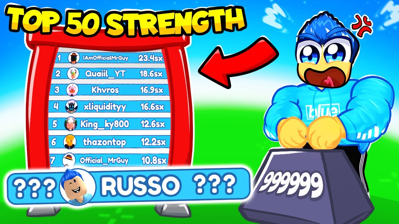 Road To NUMBER ONE On Leaderboards In Arm Wrestle Simulator! - YouTube