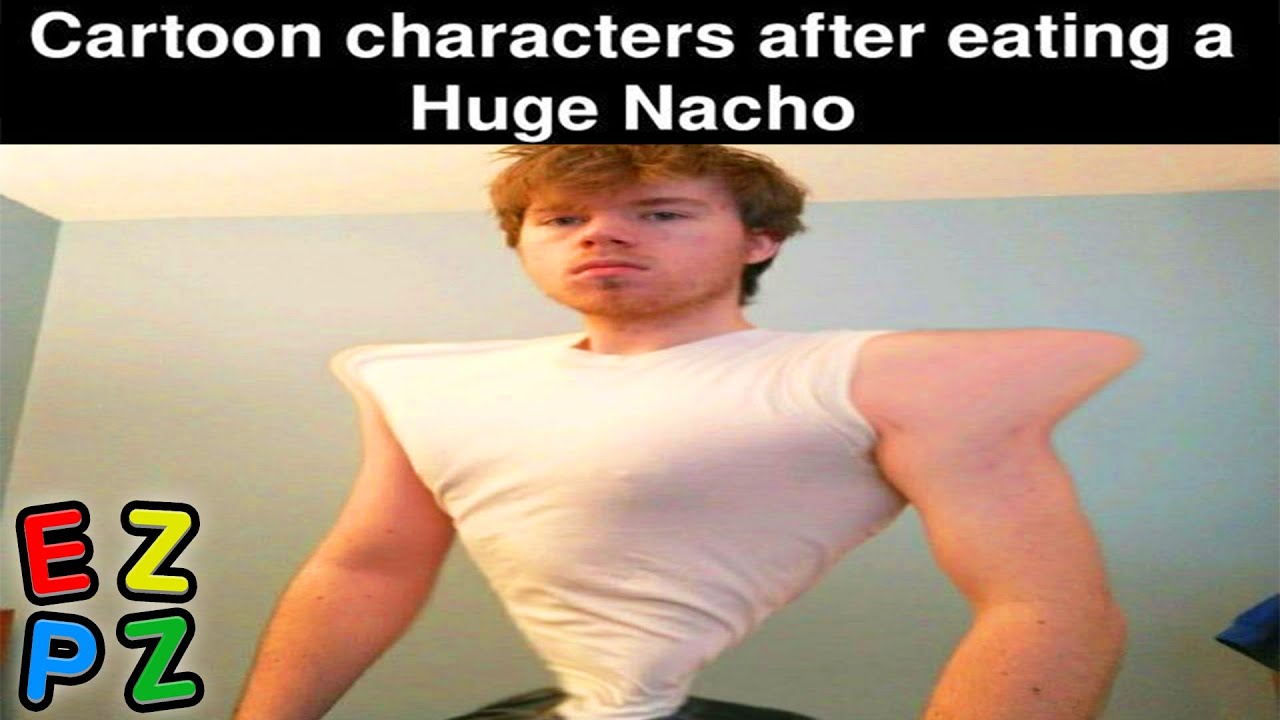 memes that eat huge nacho - YouTube