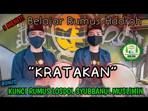 Tutorial Rumus Hadroh Kratakan dan Kunci Hadroh Lagu LOSDOL Syubbanul ...