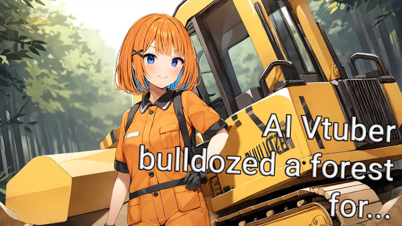 AI Vtuber bulldozed a forest for?! - YouTube