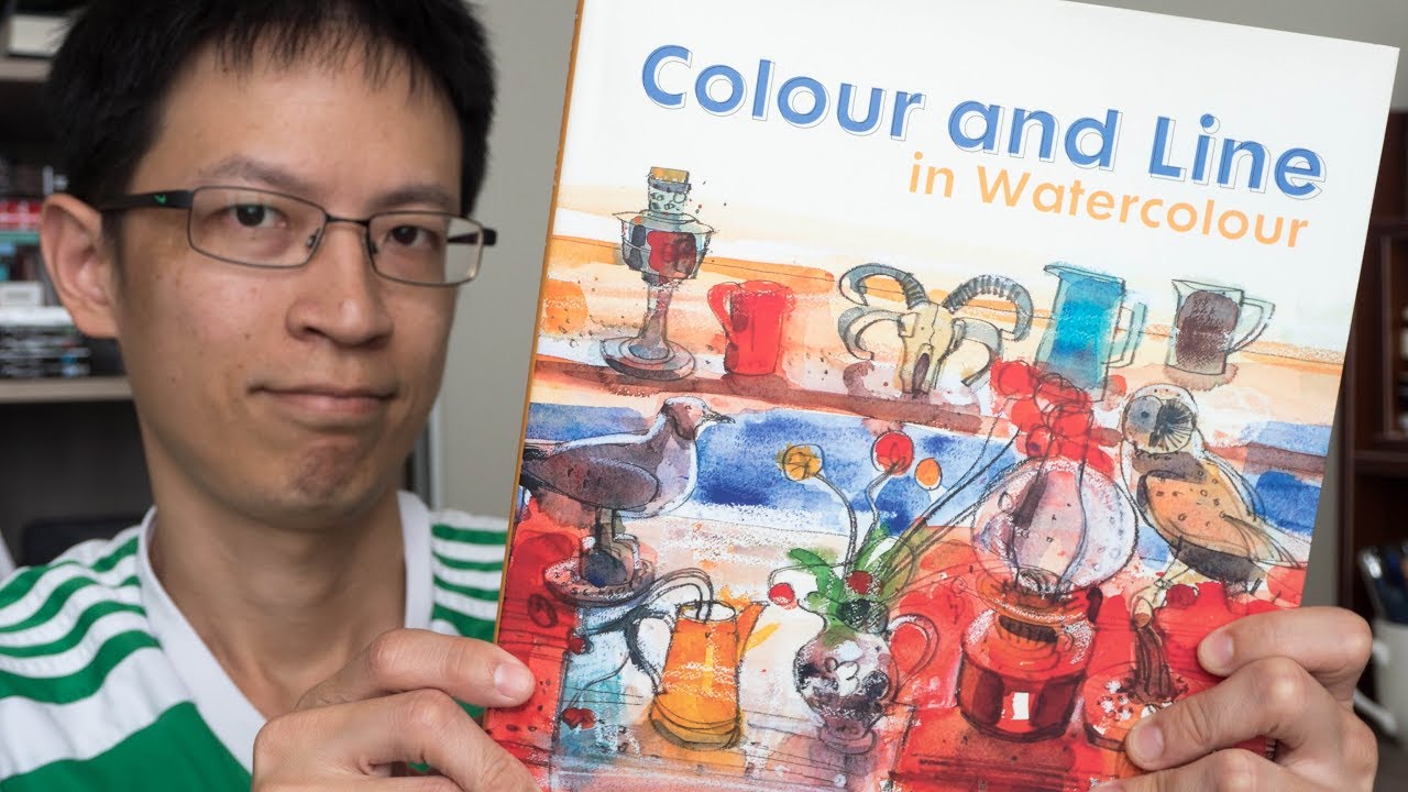 Colour and Line in Watercolour by Glen Scouller (book review) - YouTube