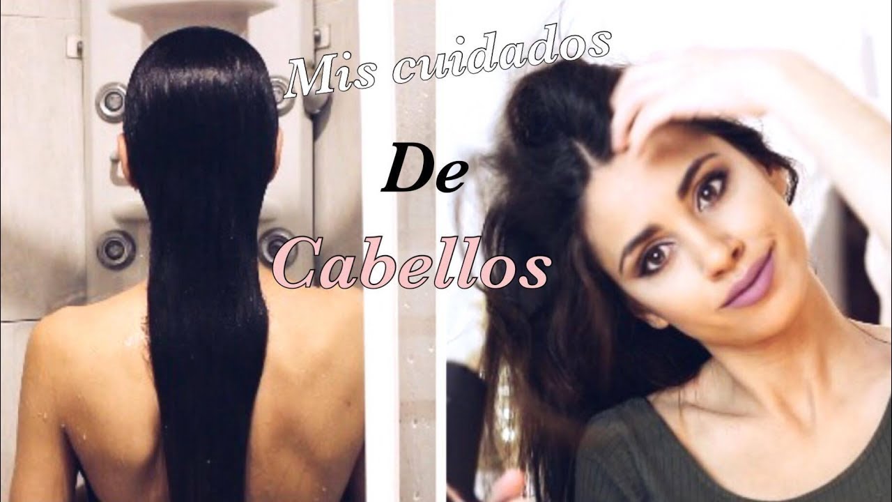 Mi Rutina De Cabello💜💇🏻cabello Más Largo Carmen Carrión Youtube