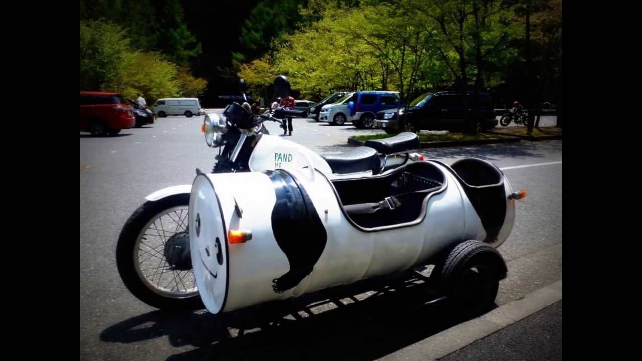 May 2013 Panda sidecar in Japan - YouTube