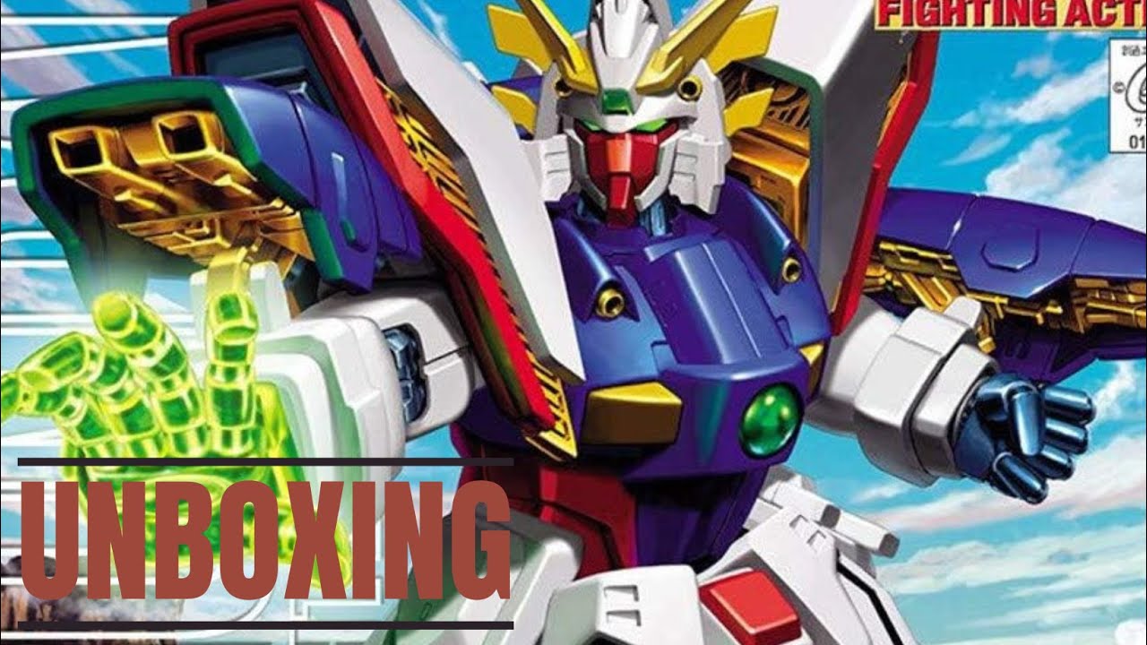 This Hand Of Mine Glows - MG 1/100 Shining Gundam | UNBOXING - YouTube