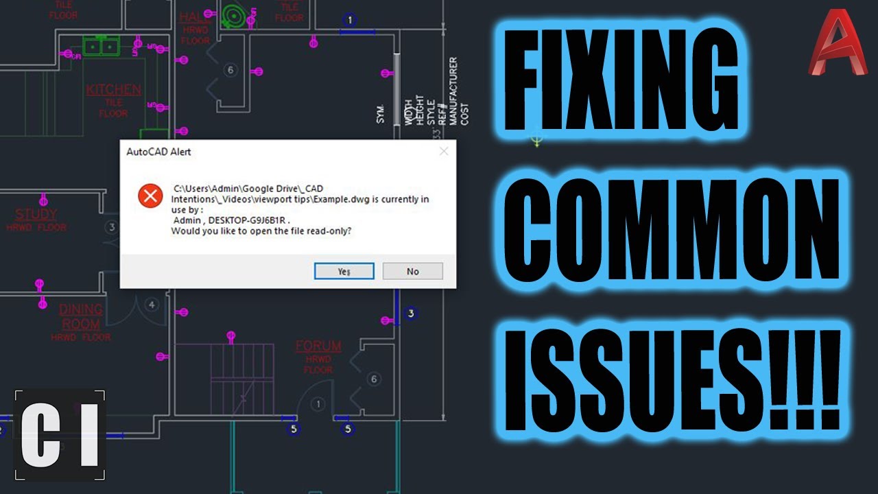 Fixing AutoCAD's Most Common Issues in ~10 Minutes! - YouTube