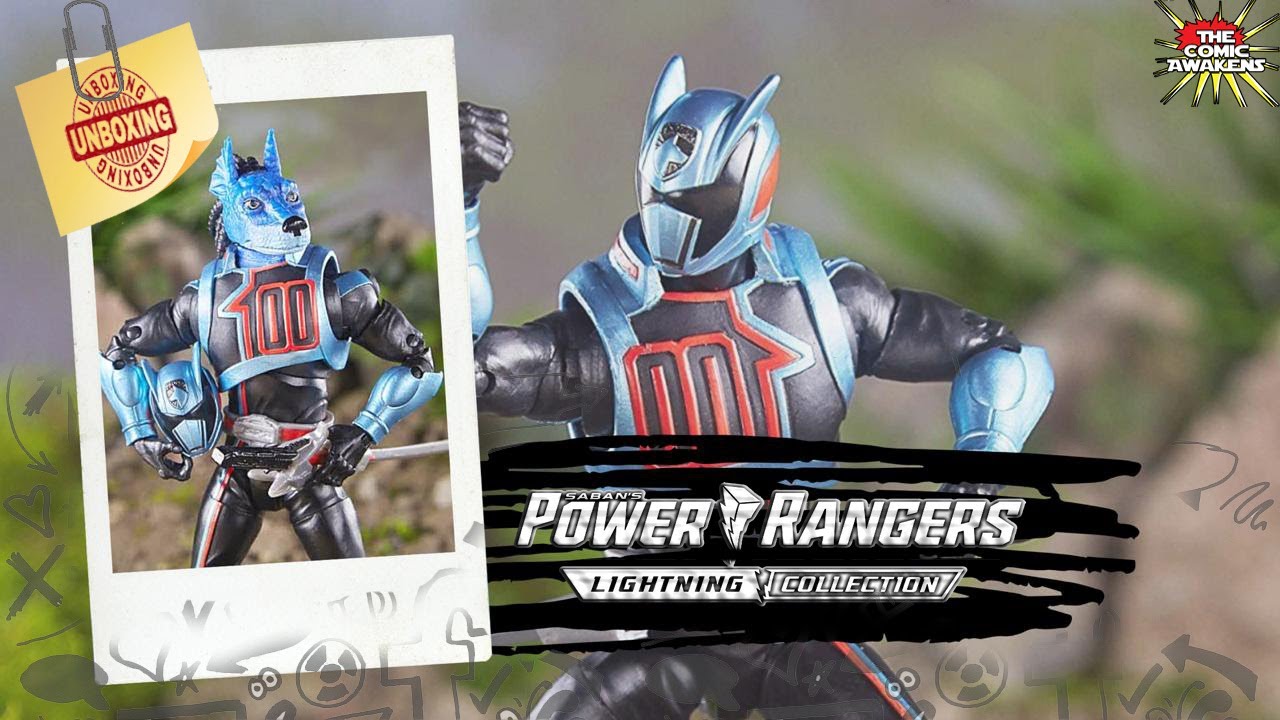 Power Rangers Lightning Collection: Shadow Ranger | Unboxing - YouTube