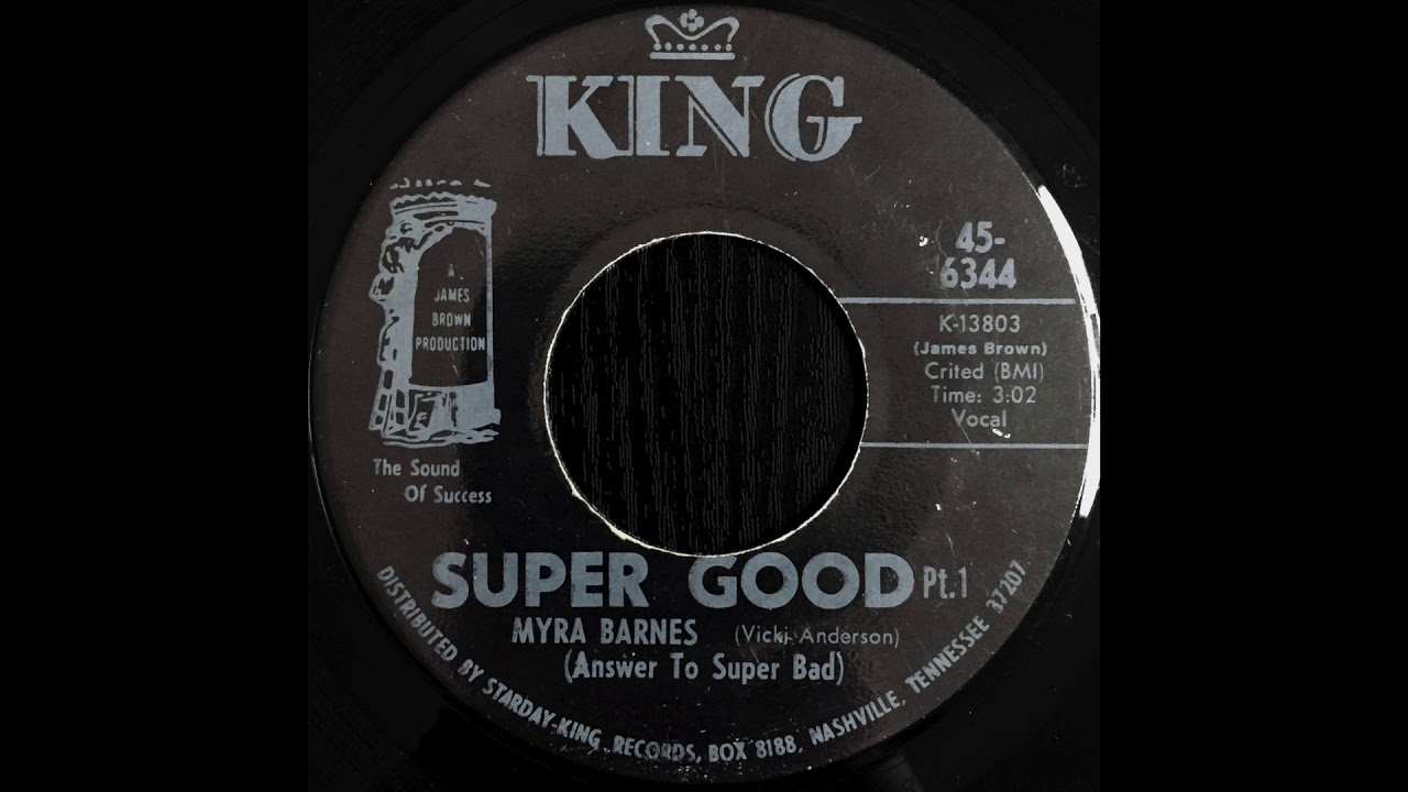 Myra Barnes - Super Good Pt.1 - YouTube