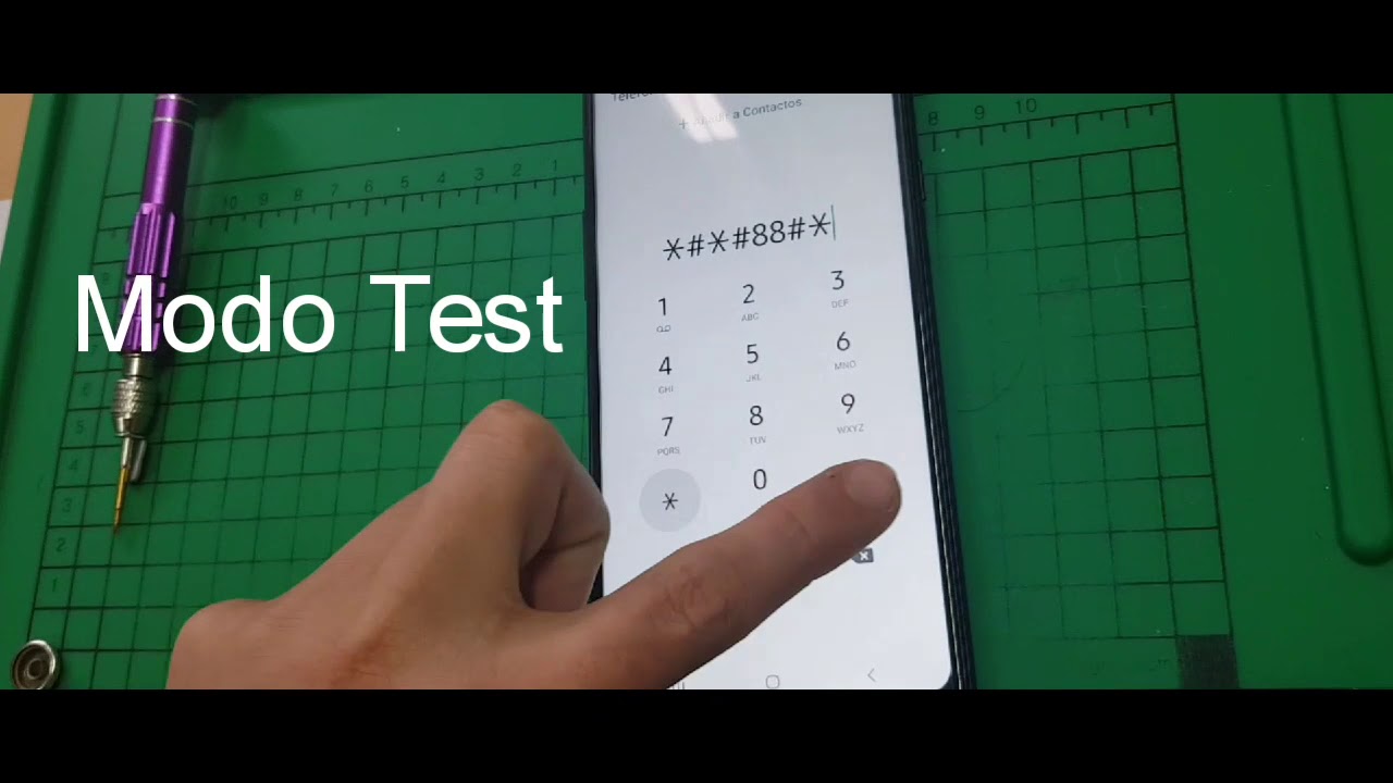 Modo Test Nuevo Samsung a10s a30s - YouTube
