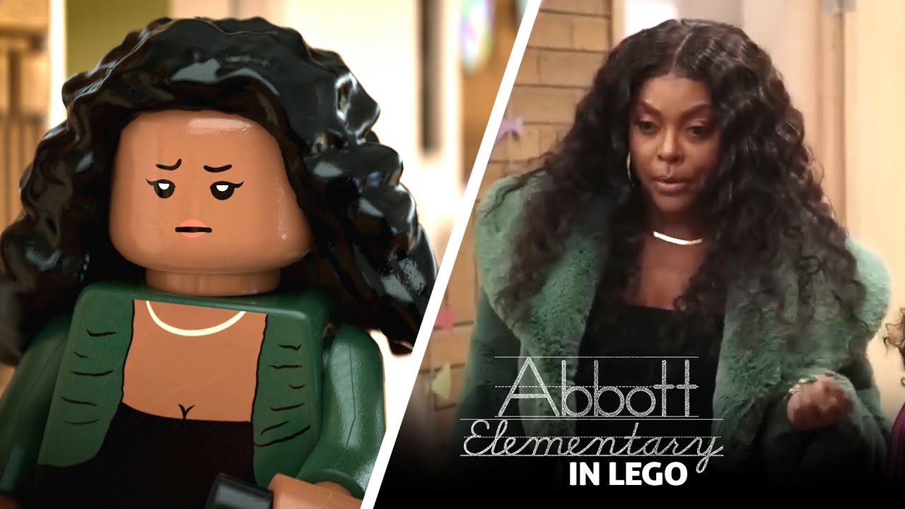 Lego Abbott Elementary - Janine's Mom Visits - YouTube
