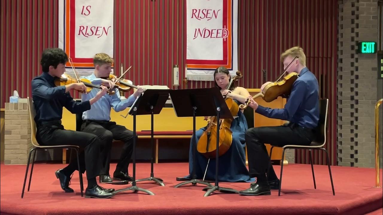 Dvořák String Quartet No. 13 in G major, Op. 106 - 1st mvmt - YouTube