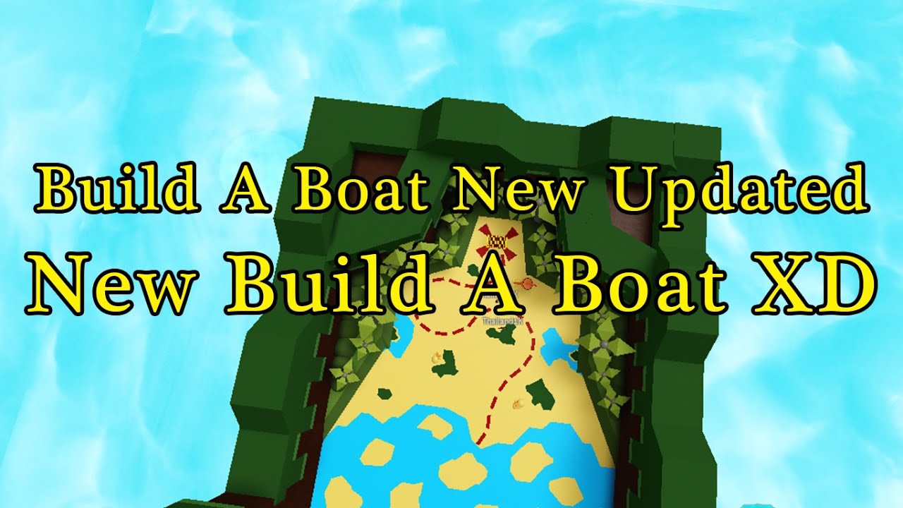 ROBLOX : Build A Boat For Treasure New Updated new build a boat - YouTube
